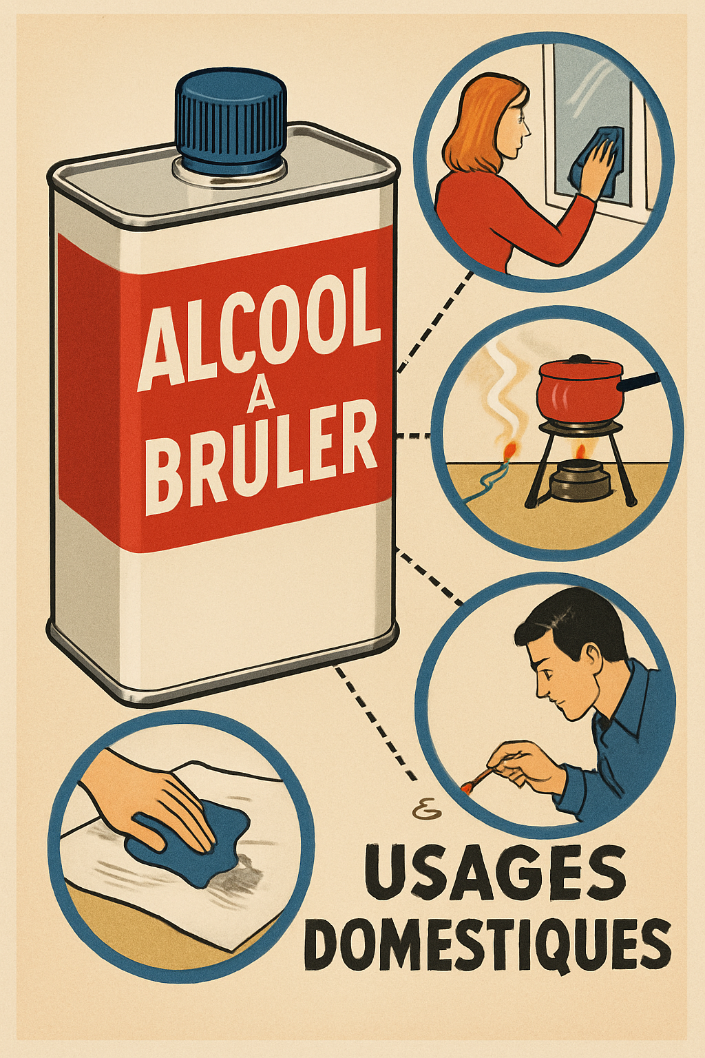 Alcool à brûler : usages et sécurité essentiels