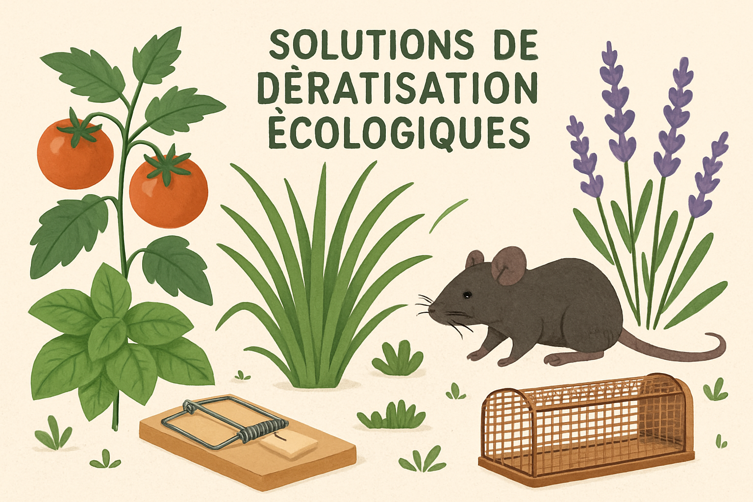 Dératisation écologique : solutions sans produits chimiques